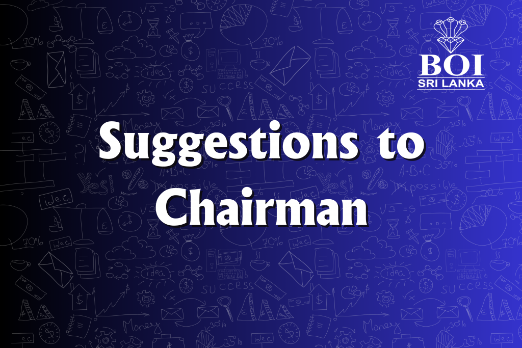 Investment Opportunities – Board of Investment of Sri Lanka